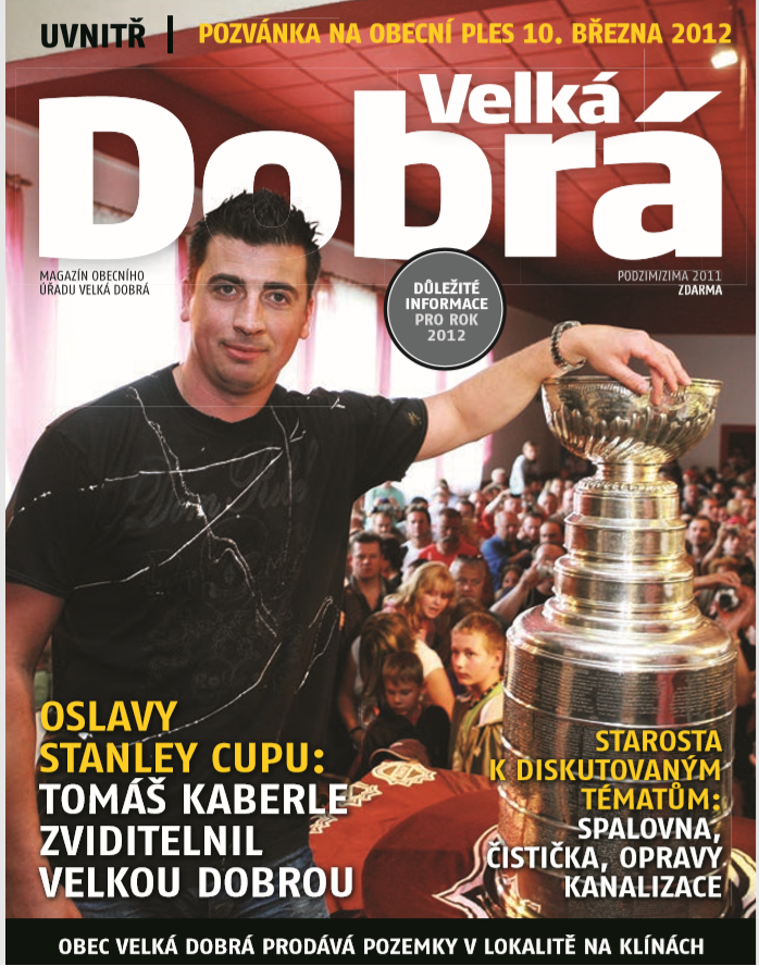 Magazín Velká Dobrá podzim/zima 2011 - Oficiální stránka obce Velká Dobrá